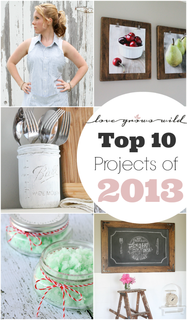 Top 10 Projects and Recipes of 2013 - Reader Favorites! - Love Grows Wild