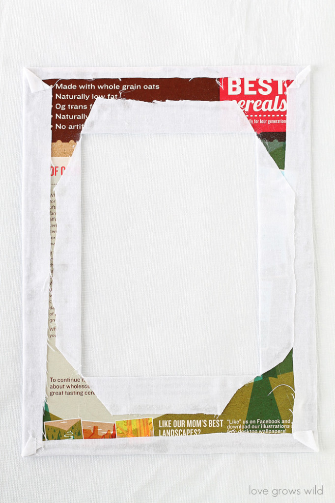 Fabric Covered Frame Mats - Love Grows Wild