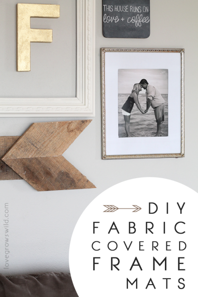 DIY Canvas Script Art - Love Grows Wild