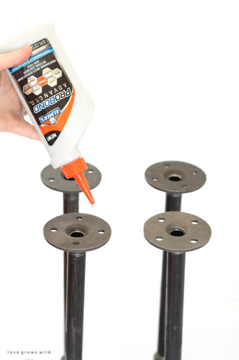 DIY Industrial Pipe Stools - Love Grows Wild