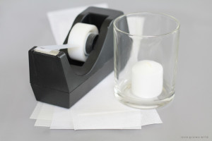 Paper-Wrapped Candle Holders - Love Grows Wild