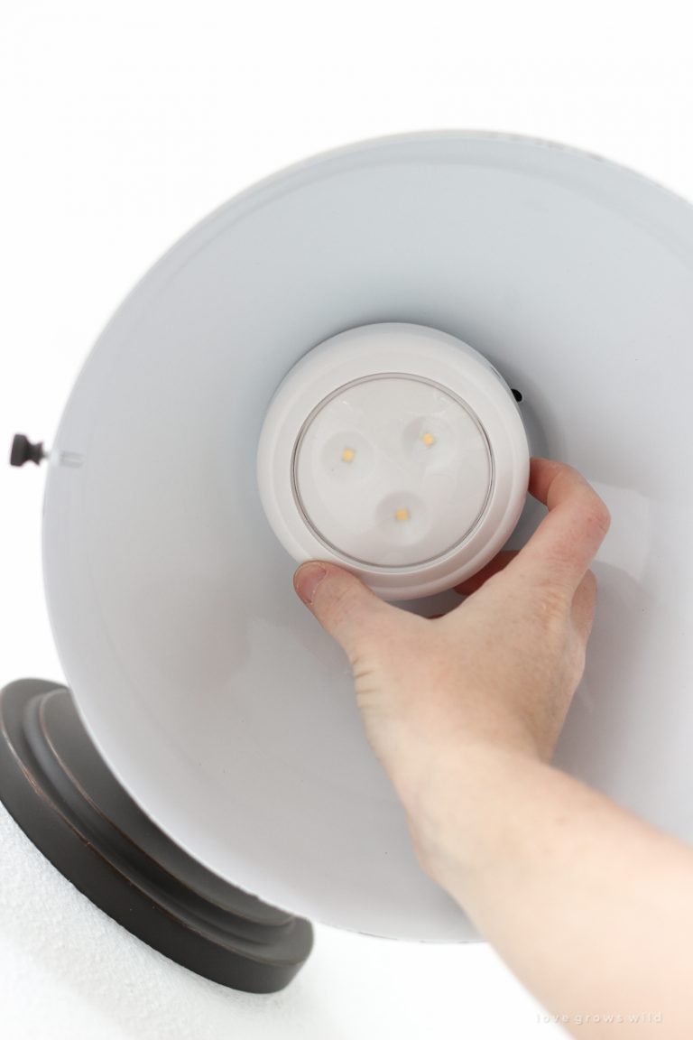 How to Install a Light Anywhere - DIY Lighting Hack - Love Grows Wild
