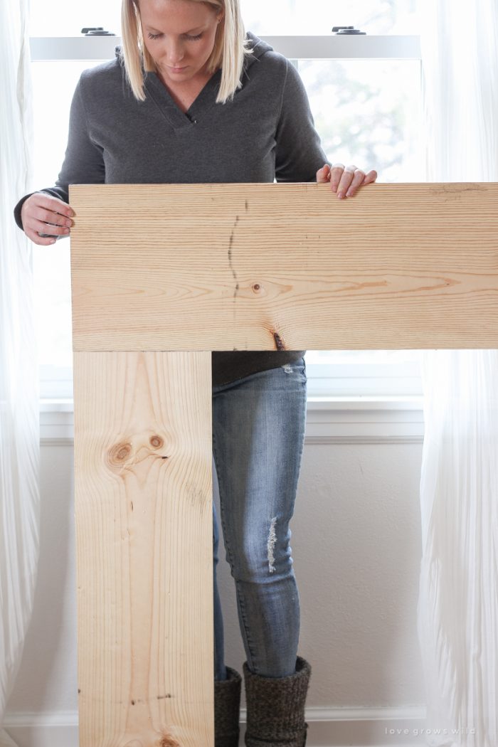 DIY Mantel Tutorial - Love Grows Wild