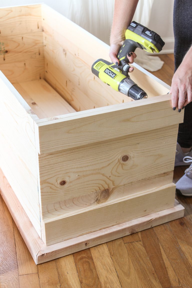 DIY Storage Trunk - Love Grows Wild