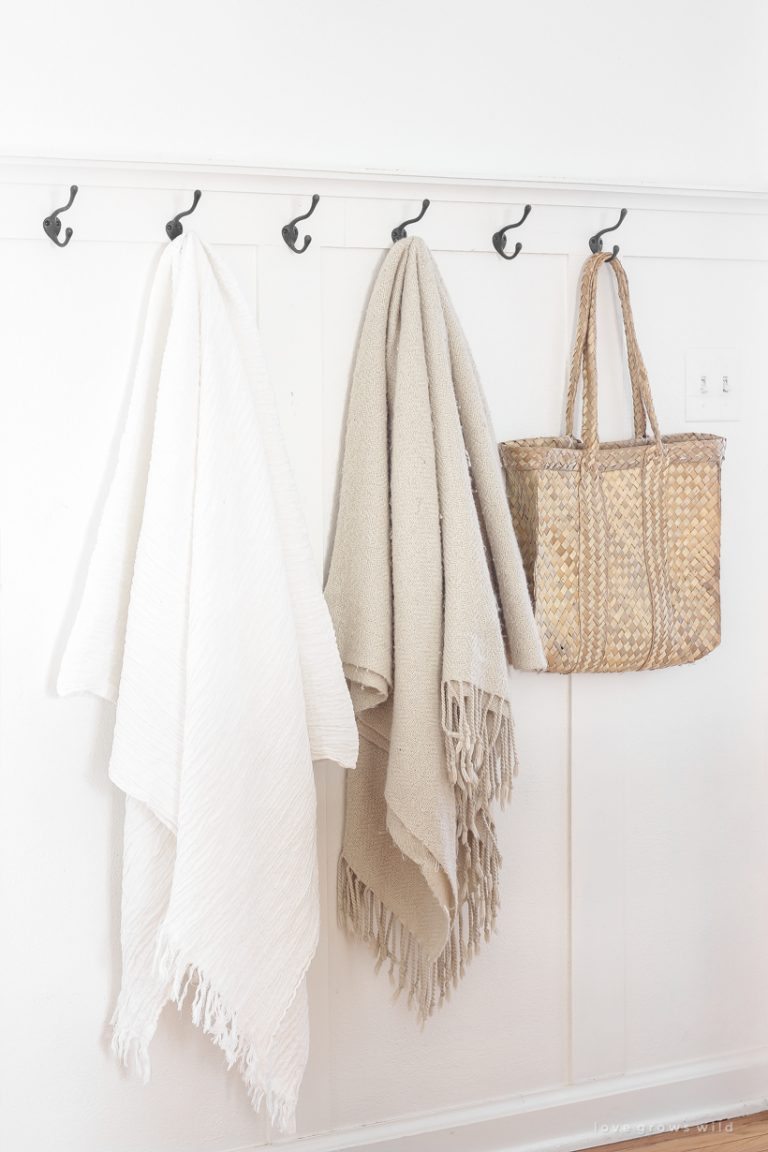 6 Ways to Display and Store Cozy Blankets - Love Grows Wild