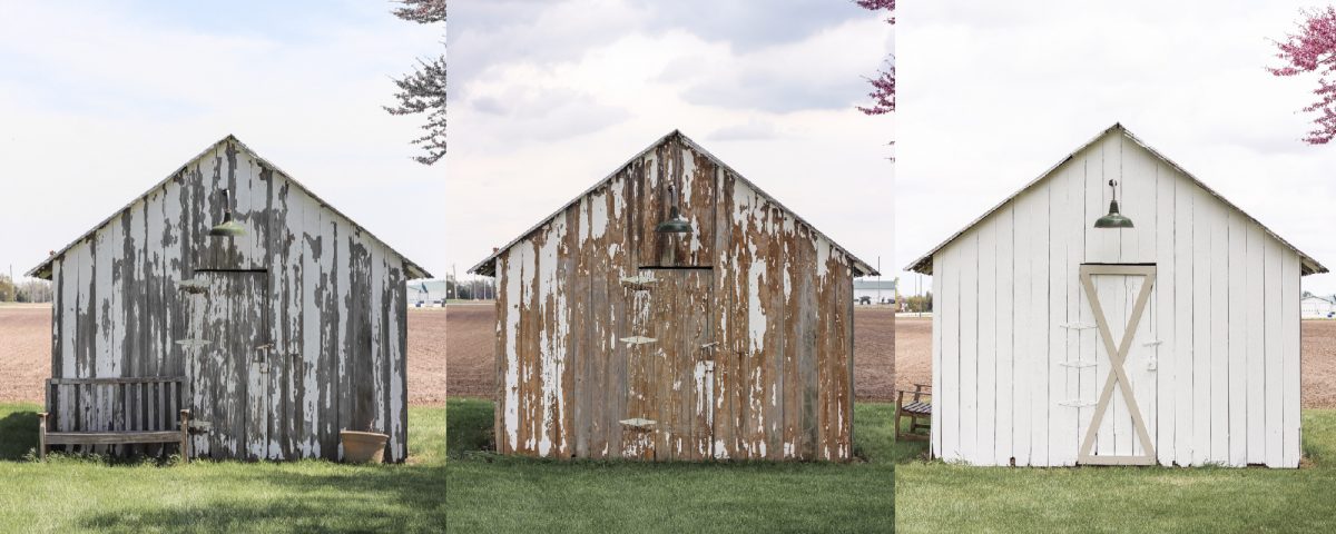 Barn Makeover | Paint and Trim - Love Grows Wild