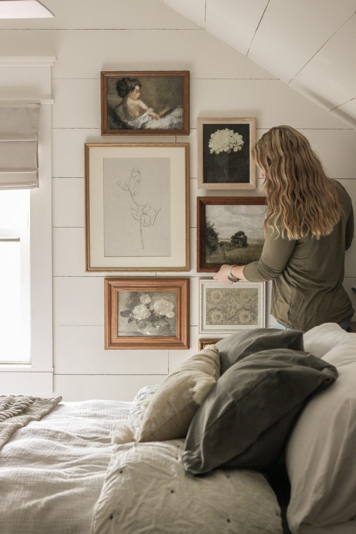 Tips for Creating a Vintage Style Gallery Wall - Love Grows Wild