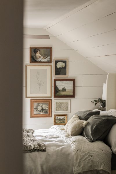 Tips for Creating a Vintage Style Gallery Wall - Love Grows Wild