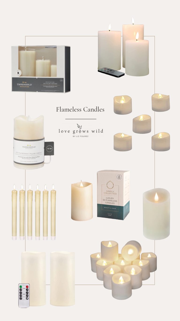 Favorite Flameless Candles - Love Grows Wild