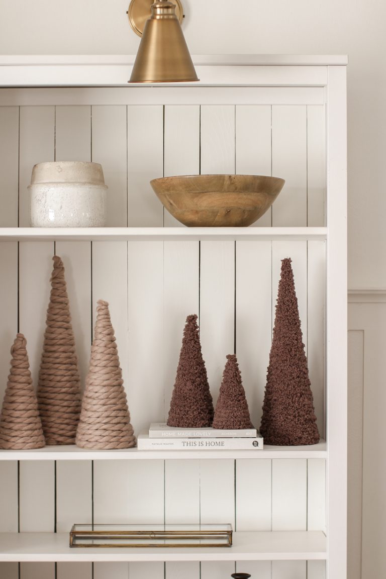 Yarn Wrapped Christmas Trees - Love Grows Wild