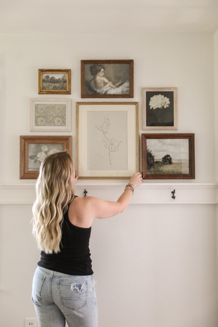 How to Fill a Blank Wall with Art - Love Grows Wild