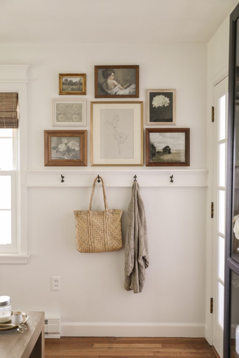 How to Fill a Blank Wall with Art - Love Grows Wild